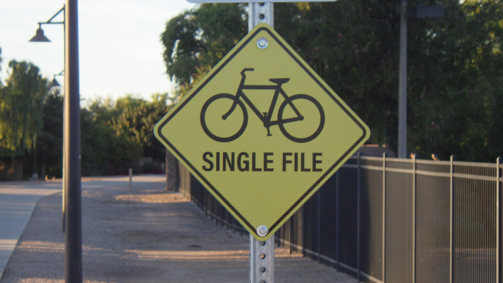 Paseo Trail on the Consolidated Canal in Chandler, Arizona